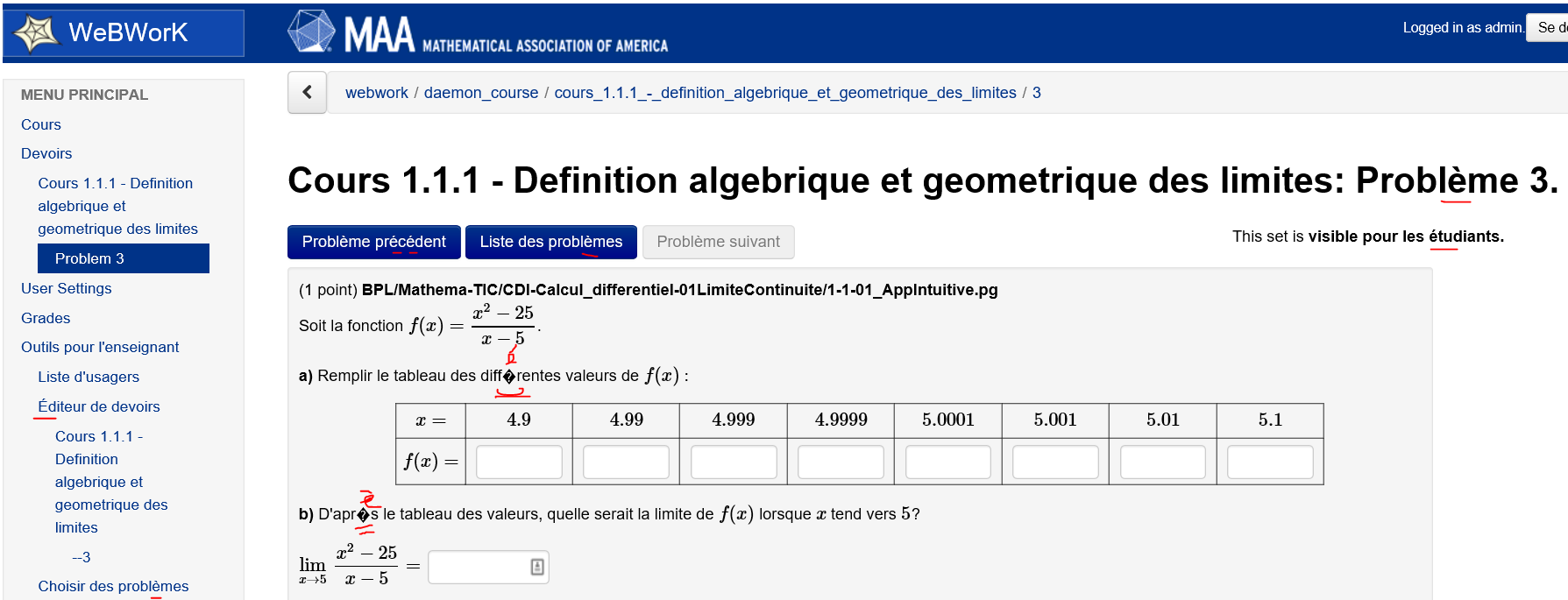 UsingWW: Webwork 2.13 UTF-8 UsingWW: Webwork 2.13 UTF-8